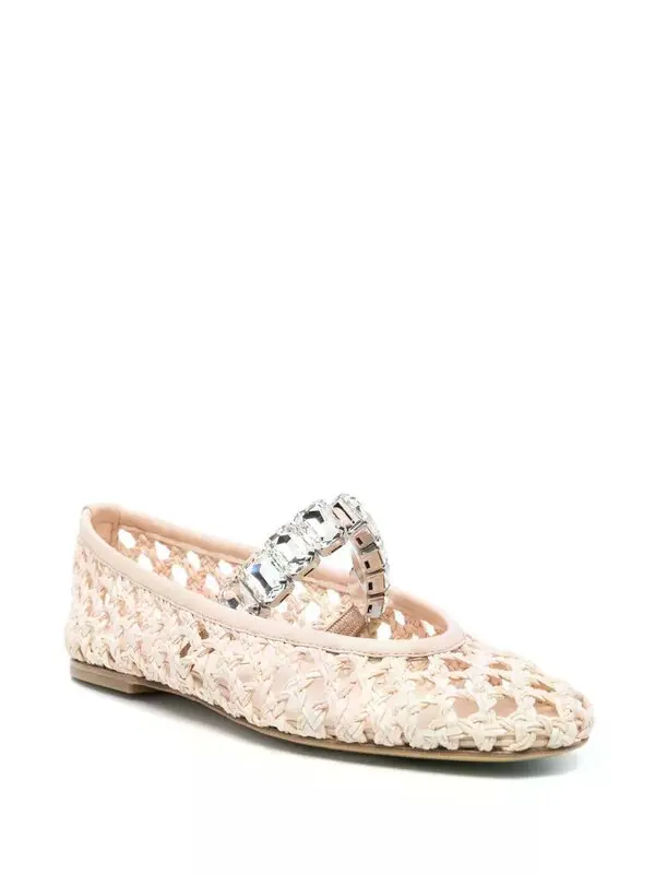Casadei Versilia Ballet Flats - Neutrals