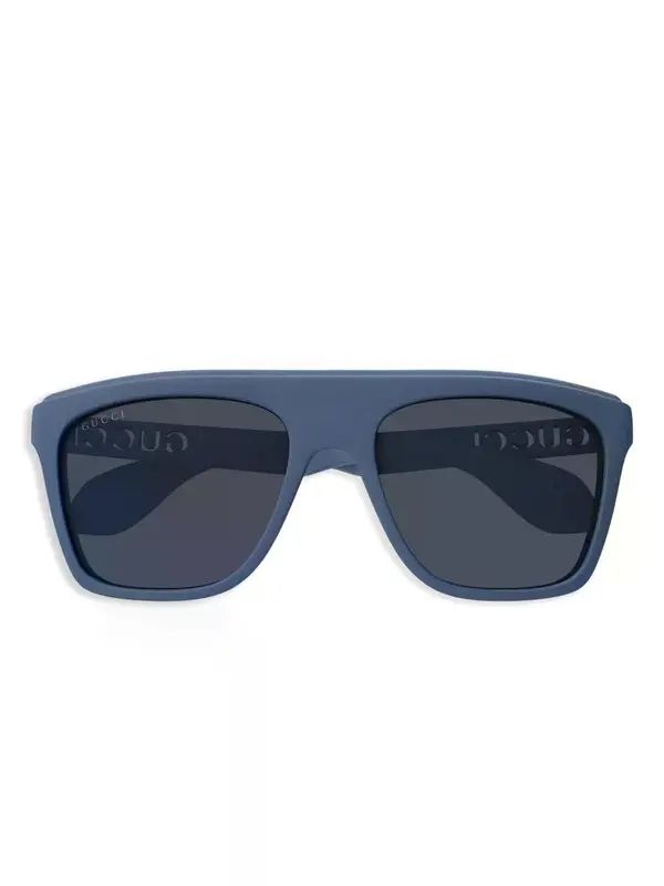 Gucci Square-frame Sunglasses - Blue