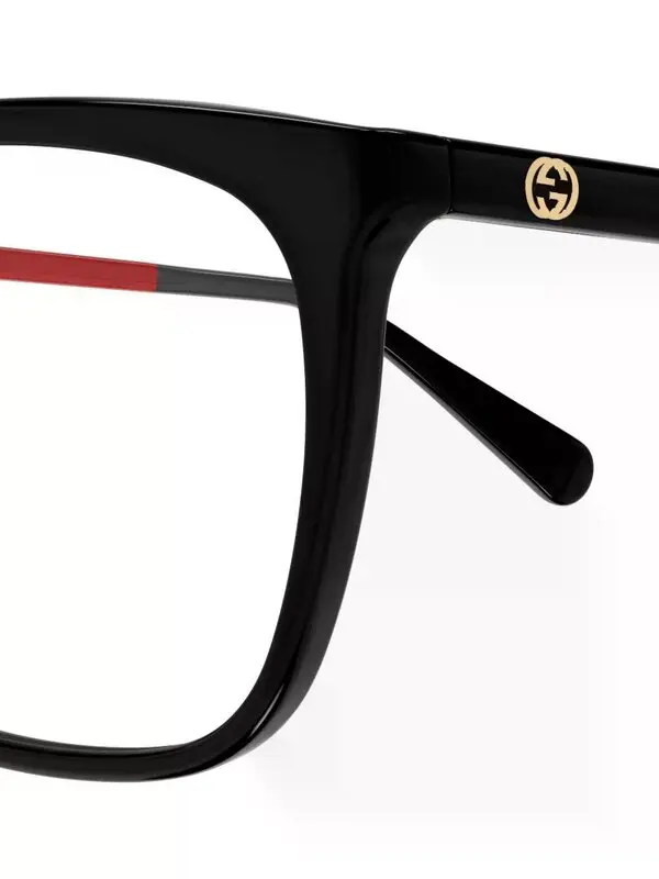 Gucci Rectangle-frame Glasses