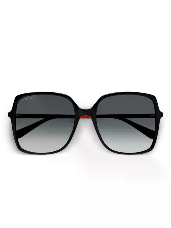 Gucci Square-frame Sunglasses - Black