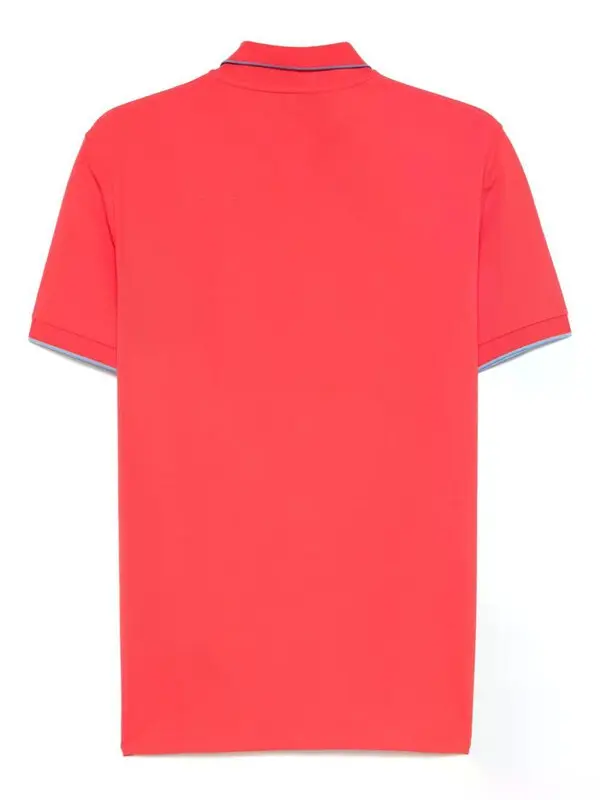 SUN 68 Logo-embroidered Polo Shirt - Red