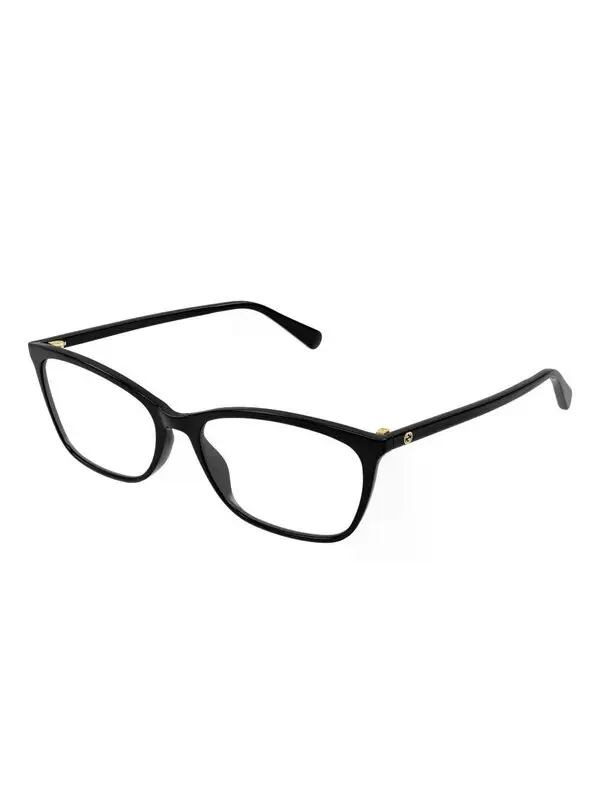 Gucci Rectangle-frame Glasses - Black