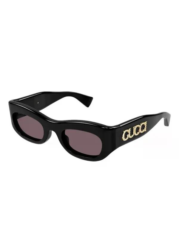 Gucci Oval-frame Sunglasses