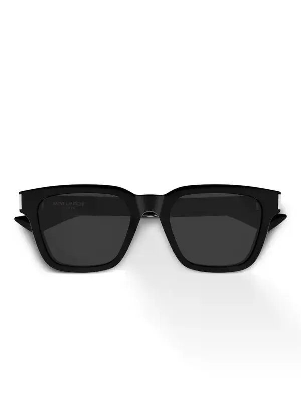 Saint Laurent Square Frame Sunglasses - Black