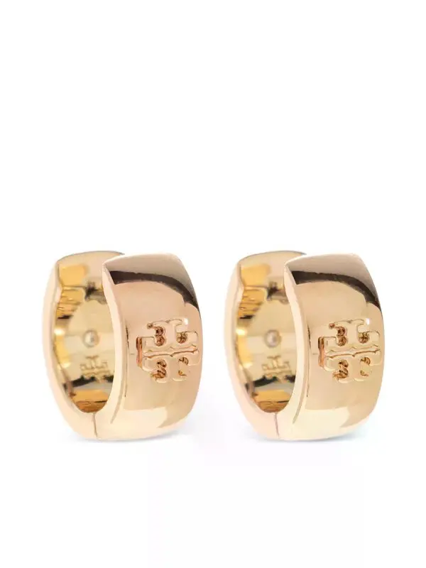 Tory Burch Kira Huggie Earrings - Gold