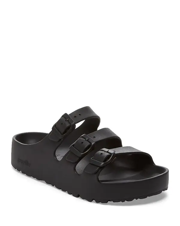 BIRKENSTOCK Florida Eva Platform Flex Sandals - Black
