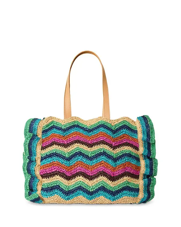 BTB LOS ANGELES Skye Ruffle Tote