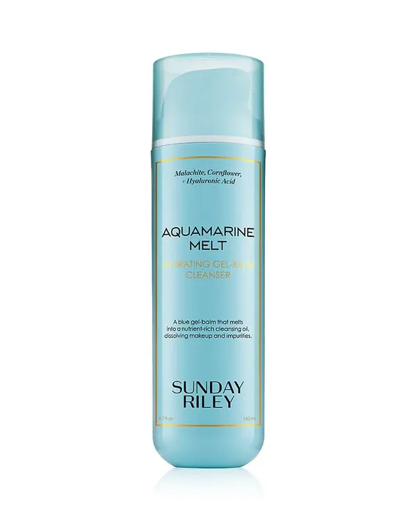 Sunday Riley Aquamarine Melt Hydrating Gel Balm Cleanser 4.7 Oz - No Color