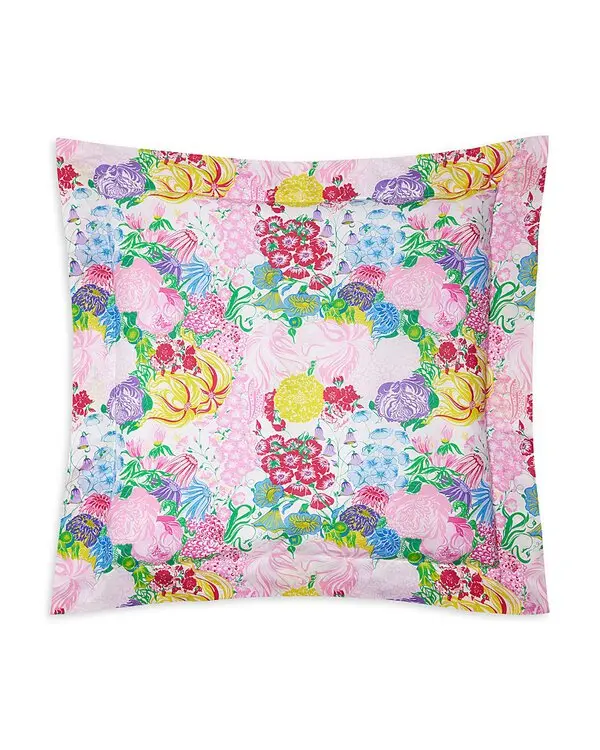 PRATESI Millefiori Euro Sham - Pink