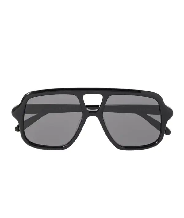 Loewe Aviator-style Acetate Sunglasses - Black