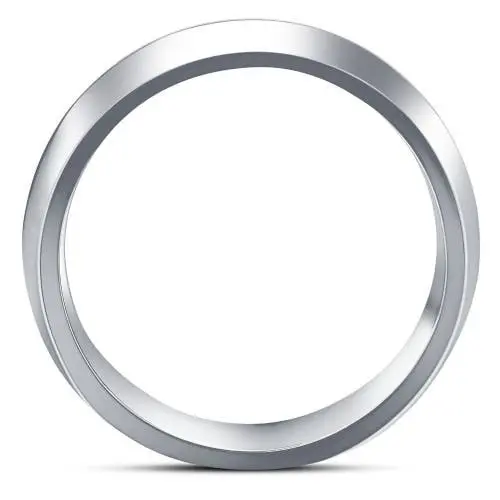 BLISS DIAMOND Two-tone Wedding Band