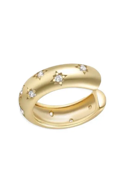 Ben Oni Nova Cz Star Ear Cuff - Gold