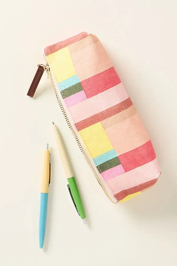 Papier Stripe Pencil Case