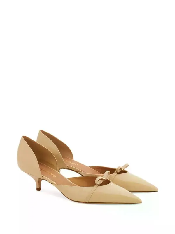 FERRAGAMO 40mm Mini Bow Pumps