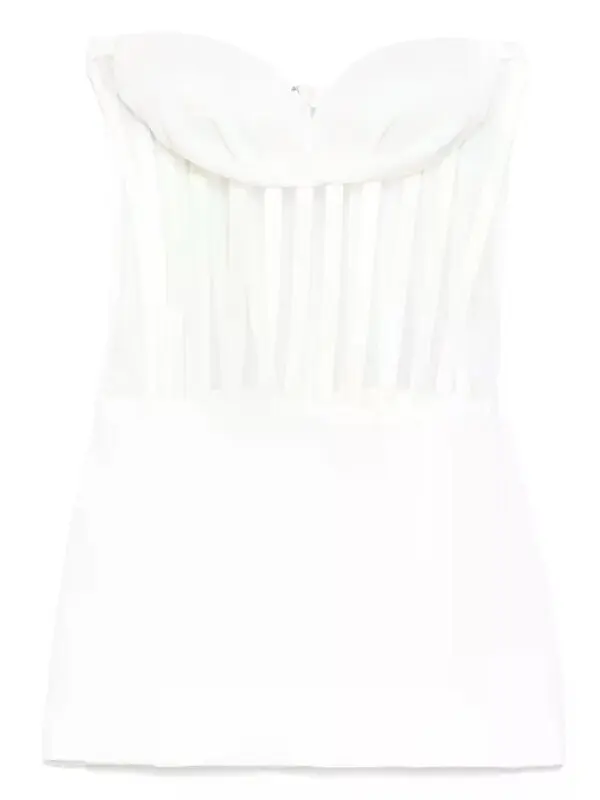MONOT Sweetheart Bustier Dress - White