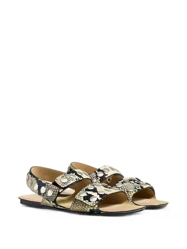 Khaite Boden Sandals - Neutrals