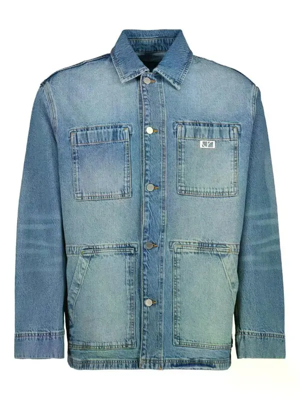 IRO PARIS Washed Denim Jacket