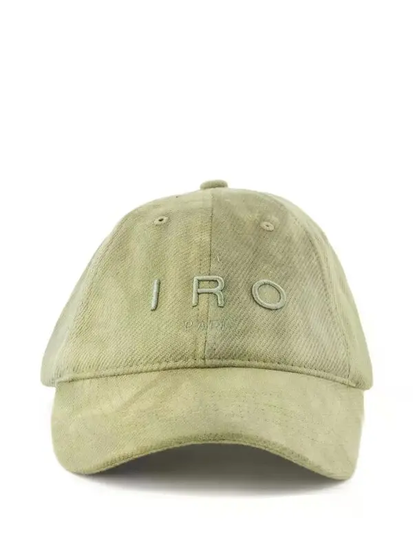 IRO PARIS Embroidered Logo Cap - Green