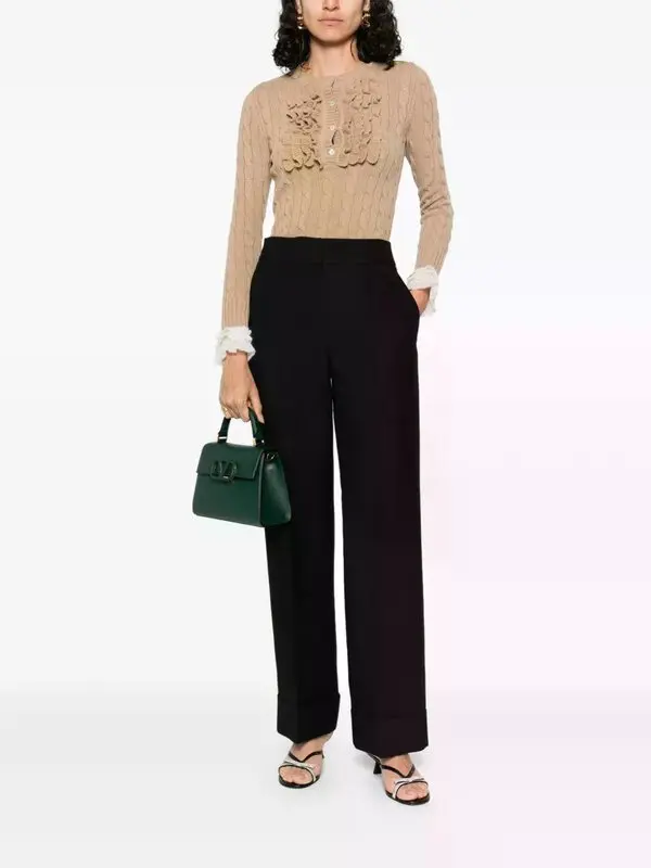Valentino Garavani Crepe Couture Trousers