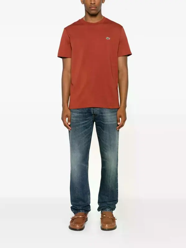 Lacoste Cotton T-shirt - Brown
