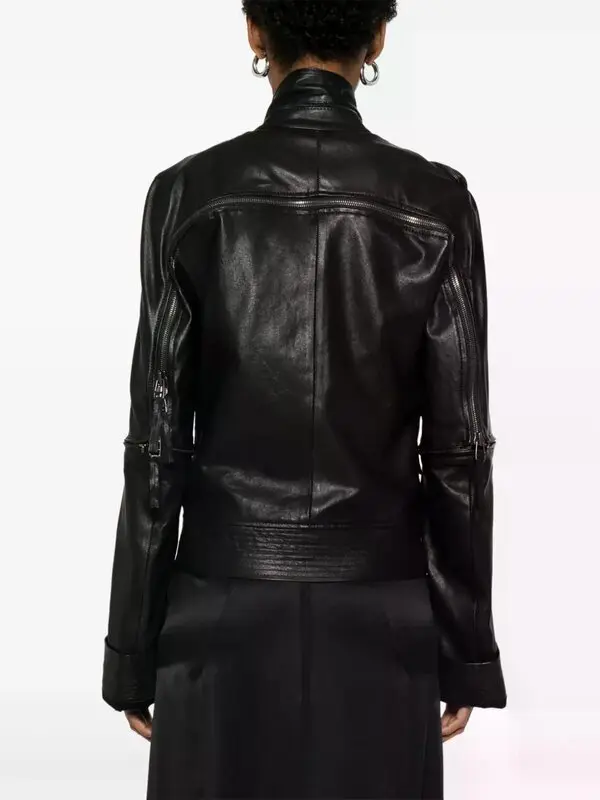 YEHUAFAN Leather Jacket