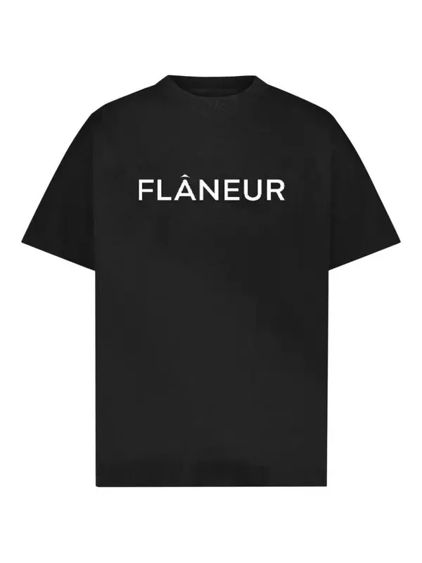 FLANEUR Logo-print T-shirt
