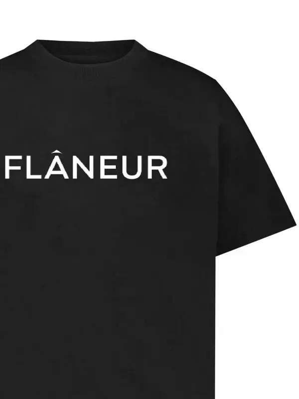 FLANEUR Logo-print T-shirt