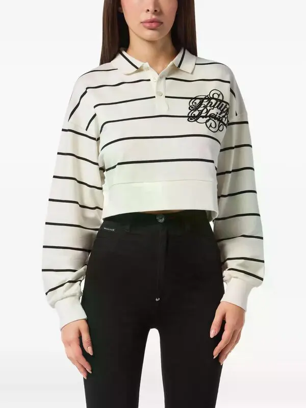 Philipp Plein Cotton Polo Top