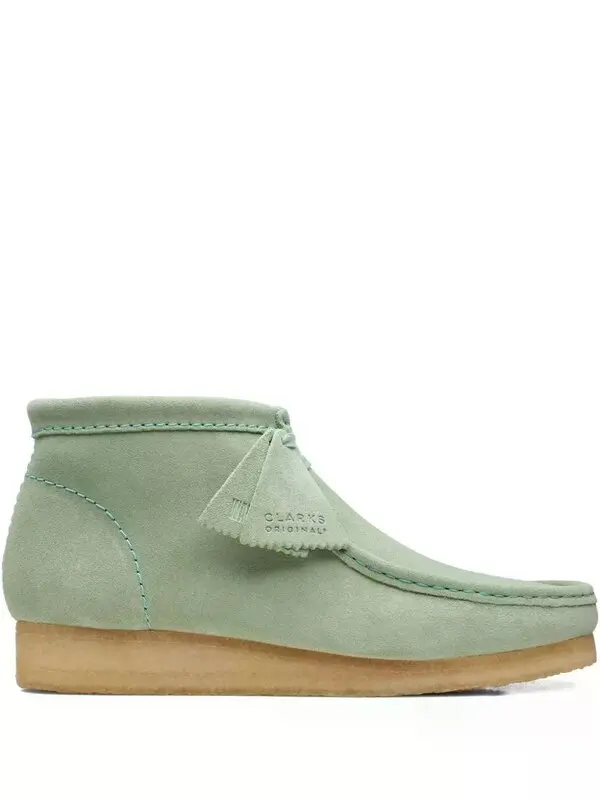 Clarks Wallabee Round-toe Boots - Green