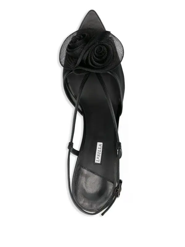 LE SILLA 85mm Floral-motif Sandals
