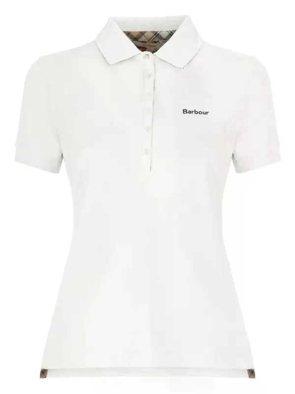 Barbour Portsdown Polo Top - White