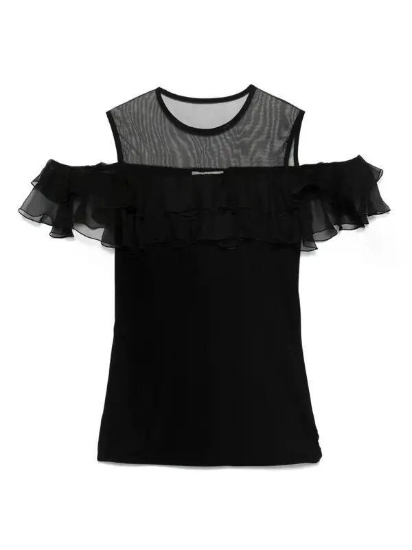 NENSI DOJAKA Ruffled Blouse
