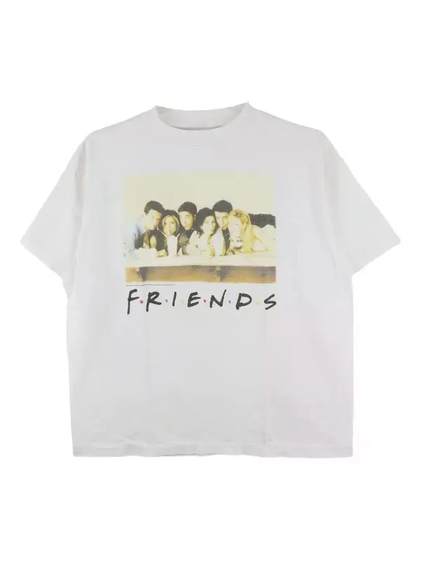 SAINT MXXXXXX X Friends Cotton T-shirt - White