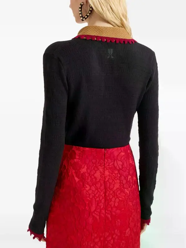 La DoubleJ Cotton-cashmere Sweater - Black