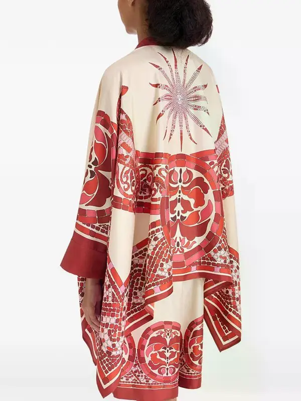 La DoubleJ Silk Foulard Shirt - Red