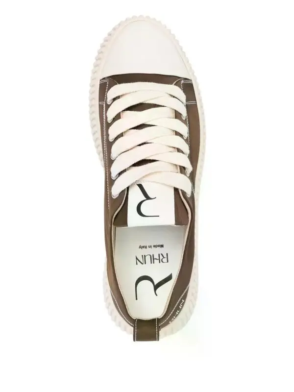 RHUN 30mm Treble Sneakers - Brown