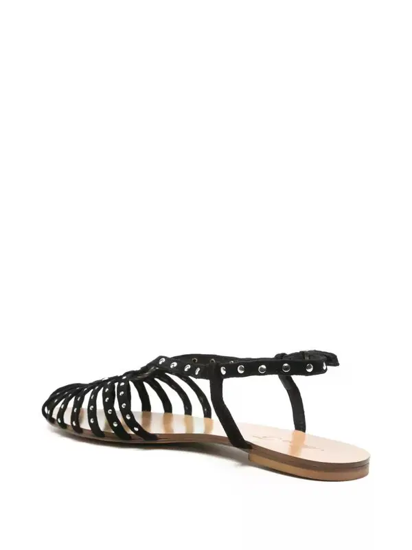 ANNA F. Suede Sandals