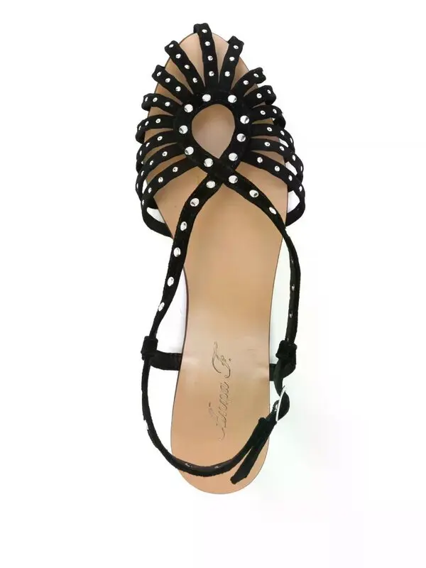 ANNA F. Suede Sandals