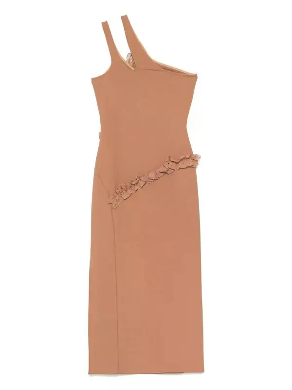 NENSI DOJAKA Nadia Midi Dress - Neutrals