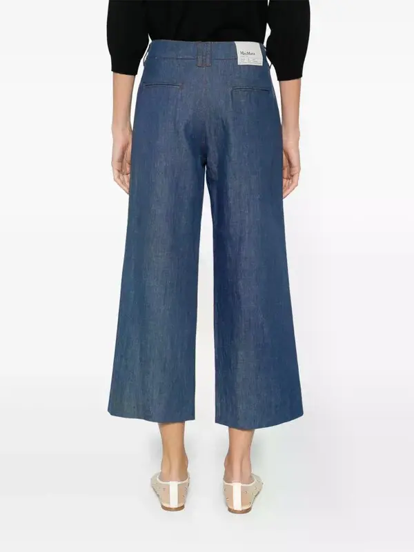 Max Mara Logo-patch Trousers