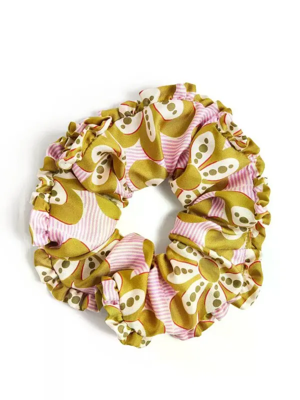 La DoubleJ Printed Scrunchies