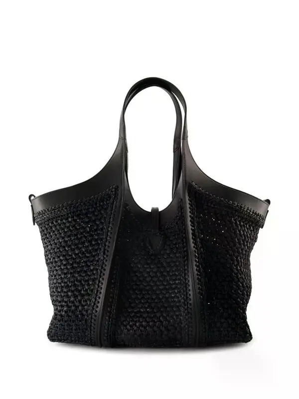 TOD'S T Timeless Tote Bag - Black