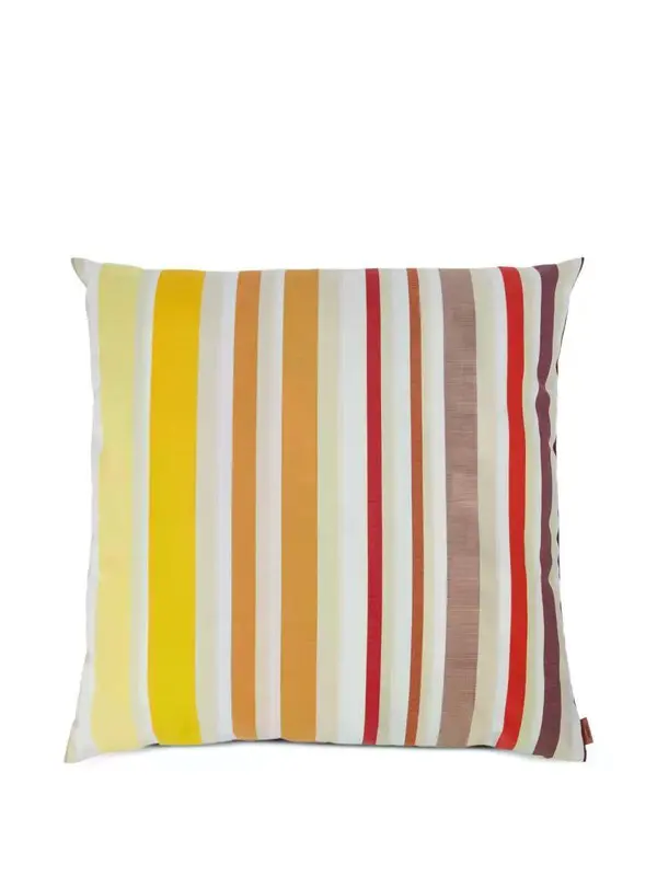 Missoni Biarritz Striped Cushion - White