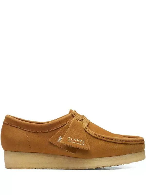 Clarks Wallabee Derby Shoes - Brown