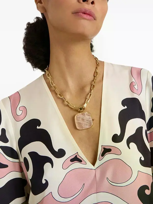 La DoubleJ Soul Pendant Necklace - Gold