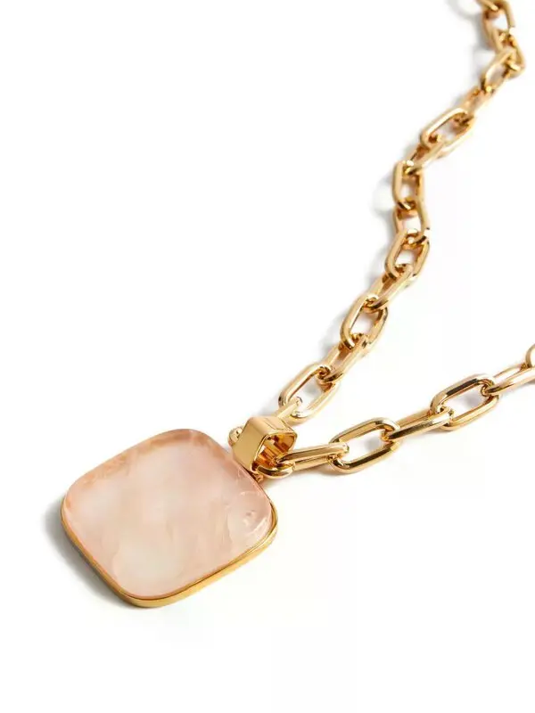 La DoubleJ Soul Pendant Necklace - Gold
