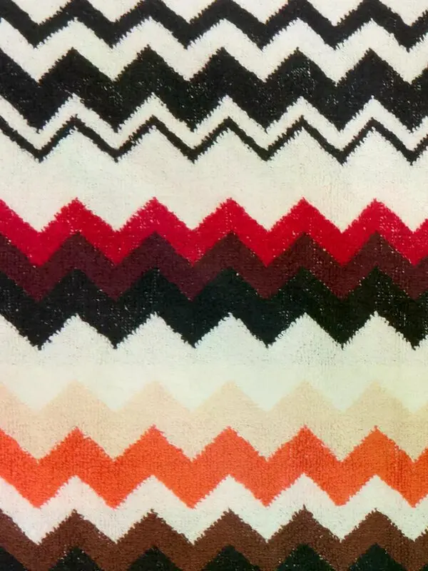 Missoni Best Chevron-patterned Bath Towel Set - White