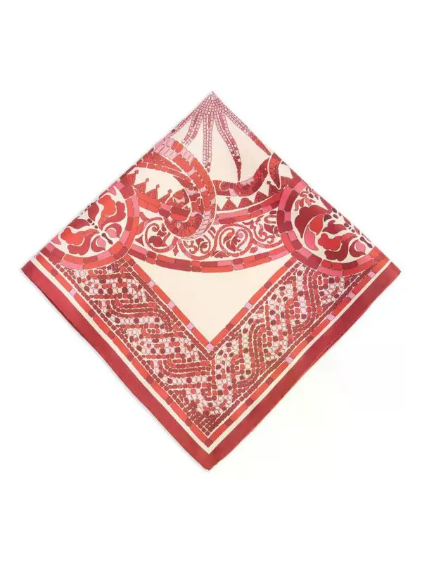 La DoubleJ Printed Foulard Scarf
