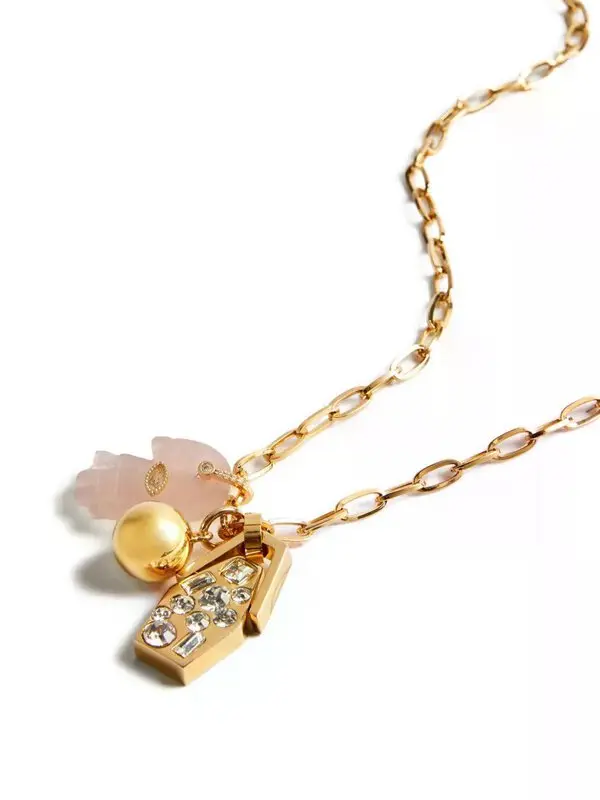La DoubleJ Angel Charm Necklace