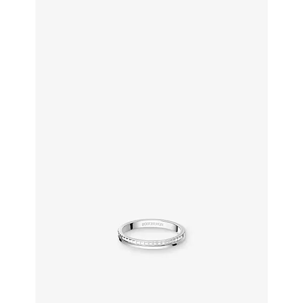 Boucheron Quatre Radiant Edition Platinum-plated Wedding Band - White Gold